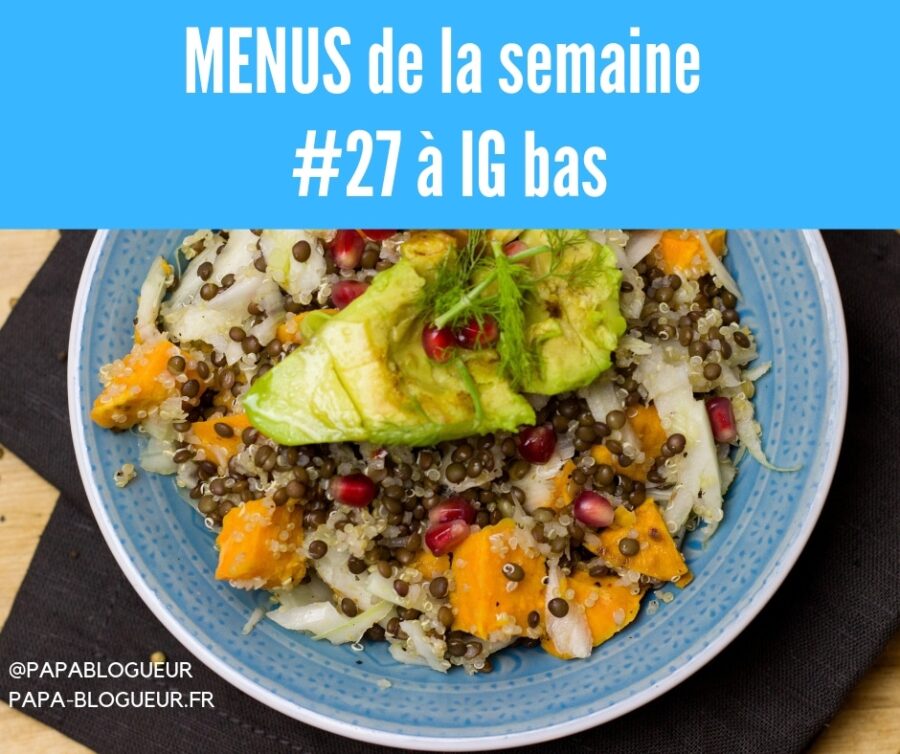 Menu de la semaine pour le syndrôme du côlon irritable