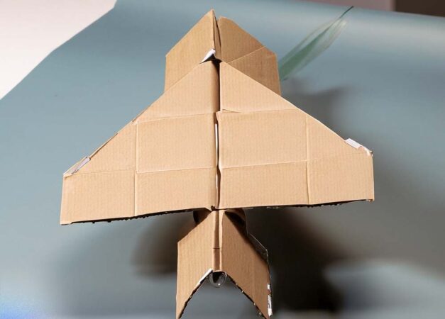 Tutoriel avions en carton avec gabarit et patron
