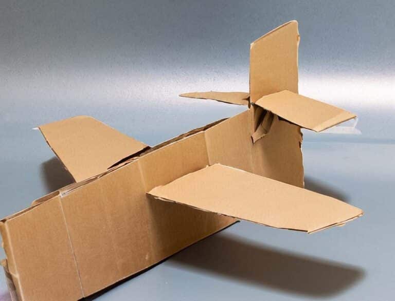 Tutoriel avions en carton avec gabarit et patron