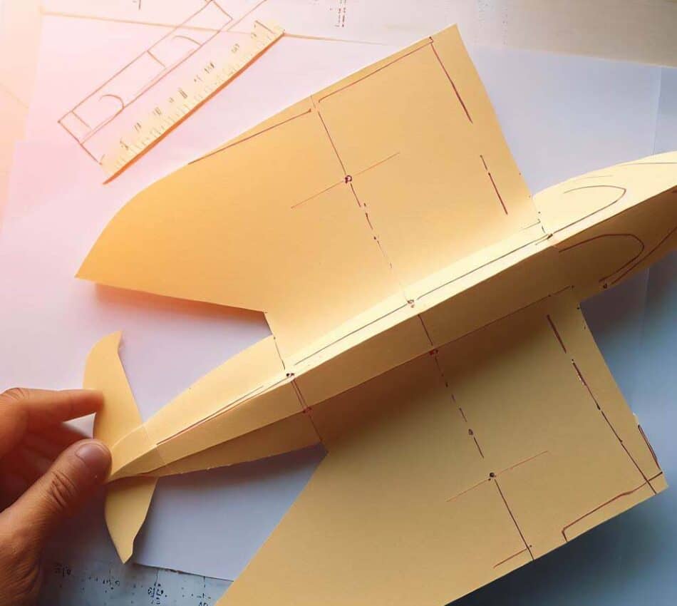 Tutoriel avions en carton avec gabarit et patron