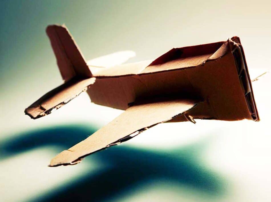 Tutoriel avions en carton avec gabarit et patron