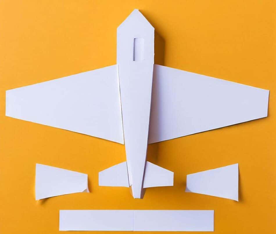 Tutoriel avions en carton avec gabarit et patron
