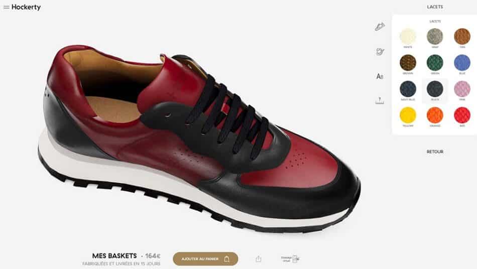 Hockerty : les sneakers deviennent personnalisées grâce à la réalité ...