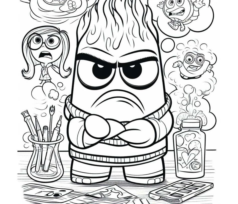 Coloriages Vice versa 2