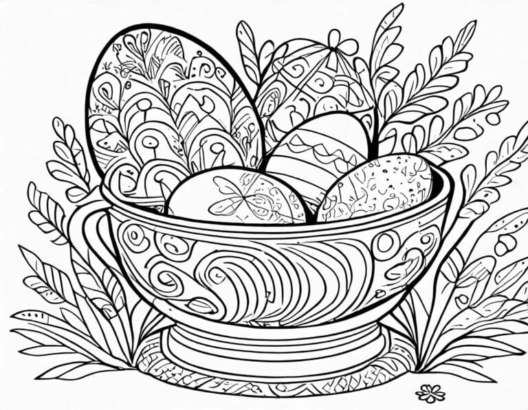 Coloriages de Pâques gratuits à imprimer
