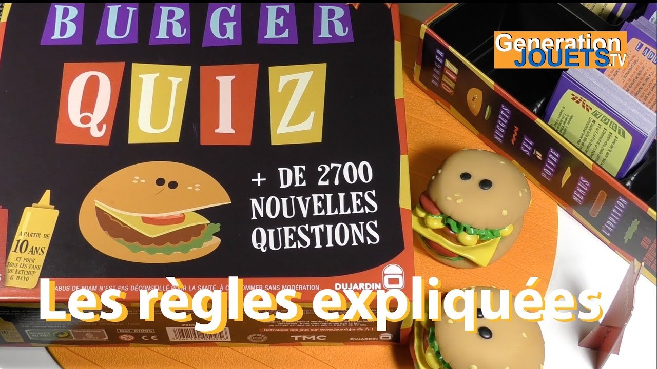 Question Burger Quiz Avec Rponse Pdf